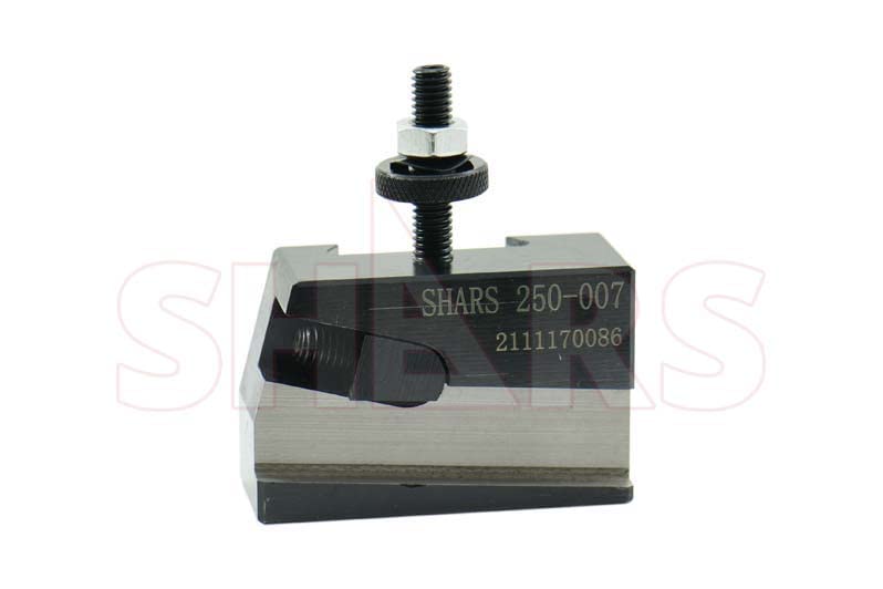 Shars OXA Wedge Type CNC Lathe Quick Change Tool Post 6 PCS Set For 6" - 9" Lathe Swing, Cutoff Tool 4° 202-9460 S)