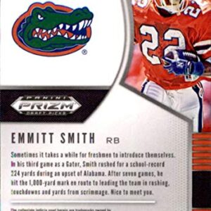 2020 Panini Prizm Draft #43 Emmitt Smith Florida Gators Football Trading Card