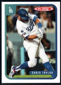 2020 topps total #32 chris taylor los angeles dodgers nm-mt mlb baseball card