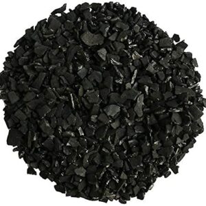 IPW Industries Bulk Activated Carbon - 4x8 Mesh Coconut Shell Granular Activated Charcoal (GAC) for Water Filtration - Replacement Media Carbon Water Filter Media (5 Lbs)