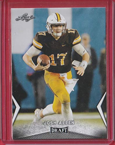 2018 Leaf Draft #31 Josh Allen - Rookie Year