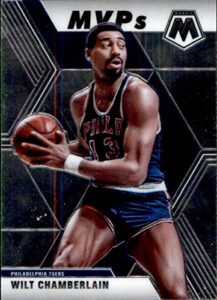 2019-20 panini mosaic #300 wilt chamberlain philadelphia 76ers mvp basketball card