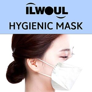 ilwoul hygienic mask_quadruple filter structure_made in korea_30 individual packs