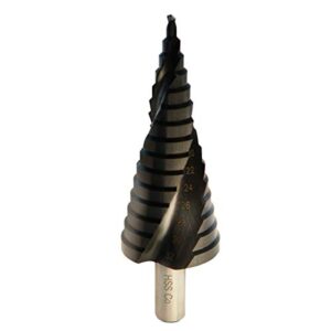 stroton 4-32mm metric 6% cobalt step drill bit for stainless steel and hard metal (15 steps)