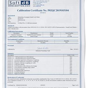 Professional Integrating-Averaging Class 2 Sound Level Meter with Data Logger and Noise Analysis Software