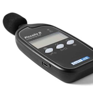 Professional Integrating-Averaging Class 2 Sound Level Meter with Data Logger and Noise Analysis Software