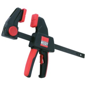 BESSEY EHK SERIES - 100 lb Clamping Force - 06 in - EHKM06 Trigger Clamp Set - 2.375 in. Throat Depth - Wood Clamps, Tools, & Equipment for Woodworking, Carpentry, Home Improvement, DIY