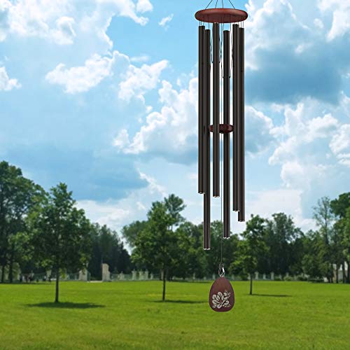 Suntimber Extra Large Wind Chimes Outside Deep Tone for a Loss of Loved One, 58" Memorial Sympathy Gift, Wind Chime Outdoor Clearance for Garden,Yard,Patio and Lawn