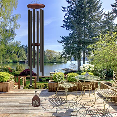 Suntimber Extra Large Wind Chimes Outside Deep Tone for a Loss of Loved One, 58" Memorial Sympathy Gift, Wind Chime Outdoor Clearance for Garden,Yard,Patio and Lawn