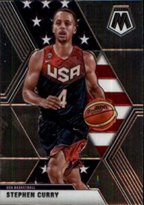 2019-20 panini mosaic #260 stephen curry usa basketball nba basketball trading card