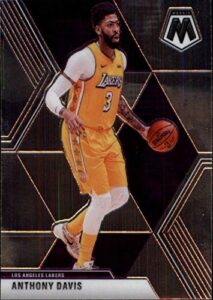 2019-20 panini mosaic #18 anthony davis los angeles lakers nba basketball trading card