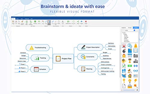 [Old Version] Corel MindManager for Mac 13 | Mind Mapping & Visual Work Management Software | Brainstorming, Project Management, Flowcharting & More [Mac Download]