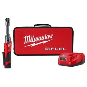 milwaukee 2559-21 m12 fuel 1/4" extended reach ratchet kit