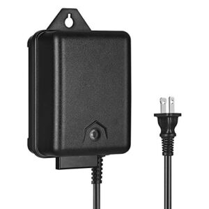 dewenwils 60 watt outdoor low voltage transformer with timer and photocell light sensor, 120v ac to 12v ac, weatherproof for landscape lighting, pathway, garden light, spotlight, ul listed