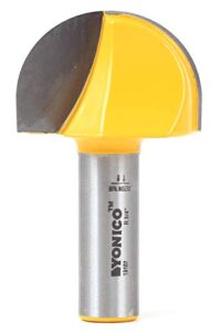 yonico 19107 1-1/2-inch diameter core box router bit 1/2-inch shank