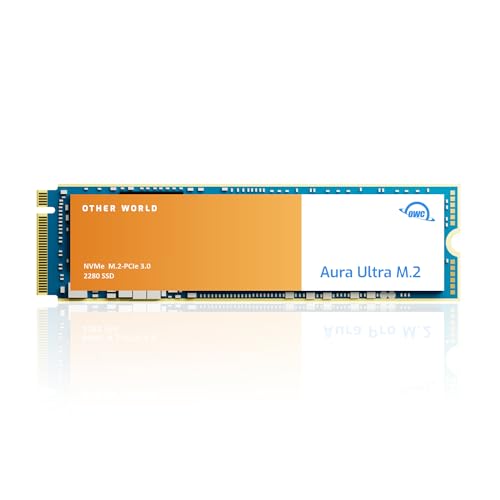 OWC 4TB Aura Ultra III PCIe 3.0 NVMe M.2 2280 SSD Gen 3 Internal Solid State Drive, Up to 3400MB/s Read and 3000MB/S Write Speeds, for PC Laptops, Desktops, Servers PS5