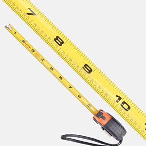 LICHAMP Tape Measure 12 ft, 8 Pack Bulk Easy Read Measuring Tape Retractable with Fractions 1/8, Measurement Tape 12-Foot by 1/2-Inch