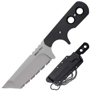 cold steel mini tac tanto serrated