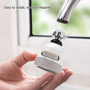 Faucet Sprayer, Kitchen Tap Head 360° Rotatable Faucet Spray Head Tap, Water Saving Sink Faucet Aerator Splash Filter Nozzle, Adjustable Water Filter Tap for Home Kitchen Bathroom