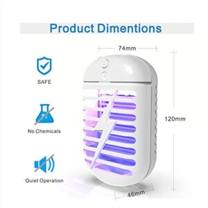 Winpest Electric Indoor Bug Zapper for Home Mosquito Killer Indoor Bug Lights Zappers Electric Bug Zapper Outdoor Mouse Zapper Indoor Bug Trap (2 Packs)