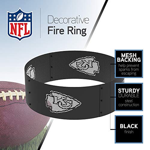 Blue Sky Outdoor Living FR361208-STEELERS Round Ring Fire Pit, Steelers