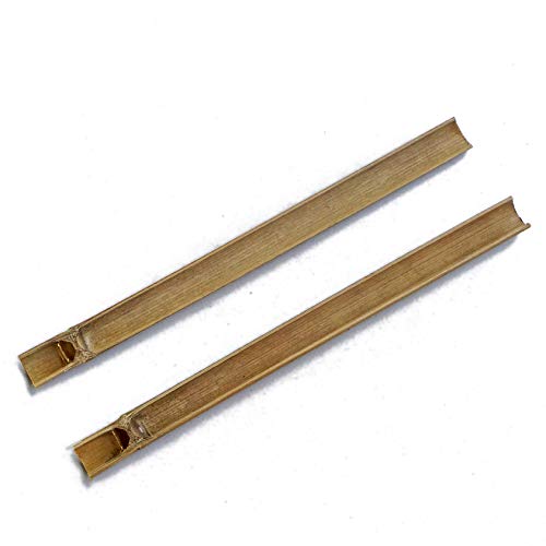 IA Crafts Bamboo Tubes, for Mason Bees, Natural Bamboo Bee Nest, Easy to Split for Cocoon Harvest, 5.9" Long and 0.27"-0.4" Inner Diameter (0.75)