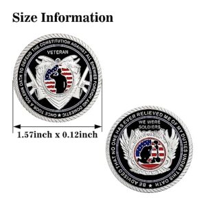 United States Veteran Soldier Challenge Coin Military Souvenir Coin