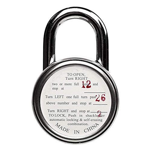 Fu Volante Locker Lock, Standard Dial Combination Lock, 2 in. Body, Each Lock with Different Code, Keyless Padlock, Great for School, Employee, Gym&Sports Locker, Case, Toolbox, Fence-Pack of 24