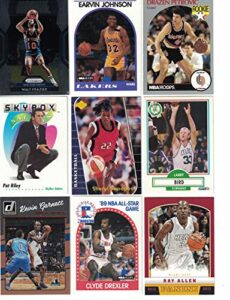 basketball hall of fame / 50 different basketball cards featuring icons such as michael jordan, sheryl swoopes, larry bird and more! all in the hall of fame! includes kobe bryant !