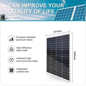 3KW Solar Wind Power Kit 48V Hybrid System Battery Charging Kit : 1000W Wind Turbine Generator + 20pcs 100W Monocrystalline Solar Panel + 40A MPPT Charge Controller + Cables + Brackets