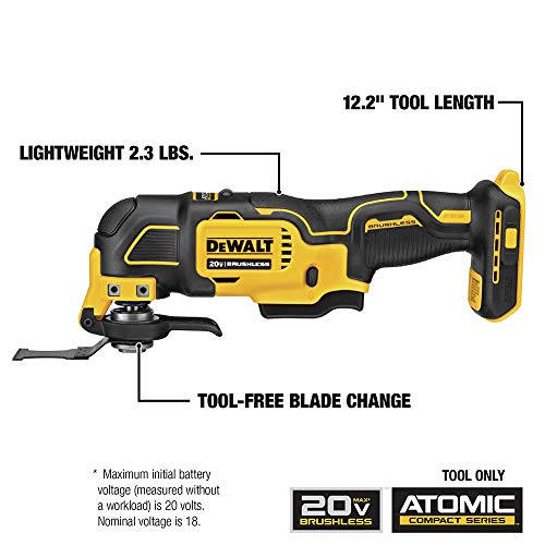 Dewalt DCK489D2 ATOMIC 20V MAX Brushless Lithium-Ion Cordless 4-Tool Combo Kit (2 Ah)