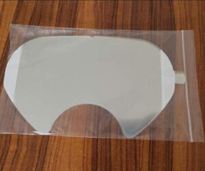 hemeisdxx sdxx 6885 protective film lens cover for 6800 respirator 25pack