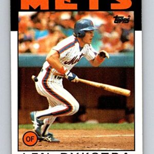 Baseball MLB 1986 Topps #53 Lenny Dykstra #53 NM RC Rookie Mets