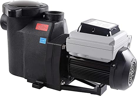 BLUE WORKS 1.5HP Variable Speed Pool Pump, Inground Swimming Pool Pump, 230V, 2 Years USA Warranty, BLPVS2015P