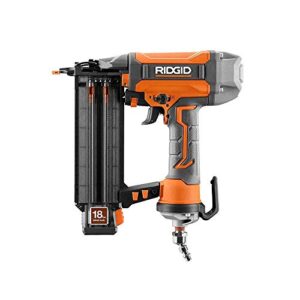 ridgid 18-gauge 2-1/8 in. brad nailer with clean drive technology (renewed)