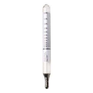 cole-parmer 1.000/2.000 specific gravity and 0/70 degree baume dual scale hydrometer for liquids heavier than water