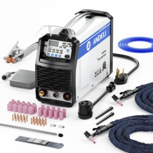 andeli tig welder mos tube multifunctional cold welding machine with hot/cold/tig pulse cold tig welding machine （110/220v） tig-250mpl