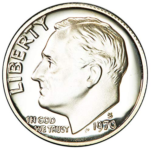 1970 S Proof Roosevelt Dime Choice Uncirculated US Mint