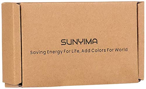 SUNYIMA 10Pcs 5V 60mA Mini Polycrystalline Solar Panels Cells 68mmx37mm/2.67"x1.45" for DIY Solar Cells Projects Toys