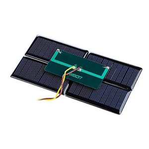 SUNYIMA 10Pcs 5V 60mA Mini Polycrystalline Solar Panels Cells 68mmx37mm/2.67"x1.45" for DIY Solar Cells Projects Toys