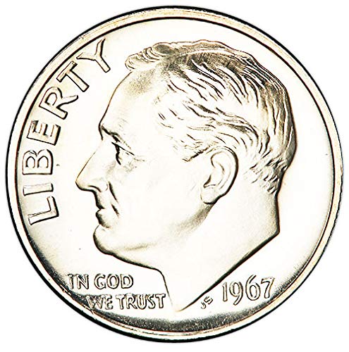 1967 SMS Roosevelt Dime Choice Uncirculated US Mint