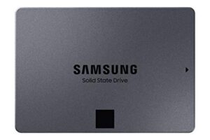 samsung 870 qvo sata iii ssd 8tb 2.5" internal solid state drive, upgrade desktop pc or laptop memory and storage for it pros, creators, everyday users, mz-77q8t0b