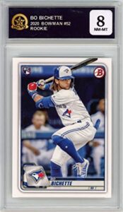 2020 bowman #52 bo bichette nm-mt rc rookie blue jays