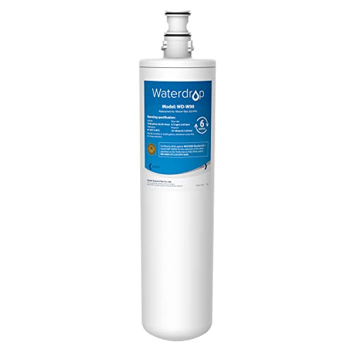 Waterdrop 3US-MAX-F01 Maximum Under Sink Water Filter, Replacement for Filtrete® Advanced 3US-PF01, 3US-MAX-F01, 3US-PS01, 3US-MAX-S01, Manitowoc K-00337, K-00338, NSF/ANSI 42 Certified, Pack of 1