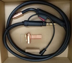 mig welding gun 15' 180a (5 pins) fits titanium unlimited 200,mig 140/170