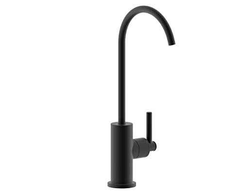 Derengge DFF-3168-MT Single Handle Drinking Water Filter Faucet, Kitchen Faucet Matte Black