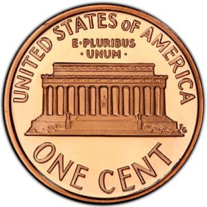 1979 S Type 1 Proof Lincoln Memorial Cent Choice Uncirculated US Mint