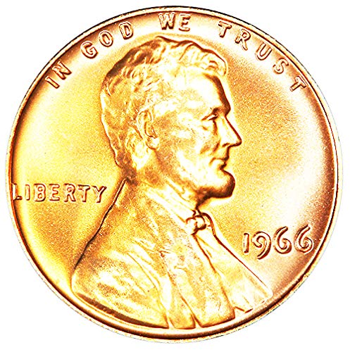 1966 SMS Lincoln Memorial Cent Choice Uncirculated US Mint