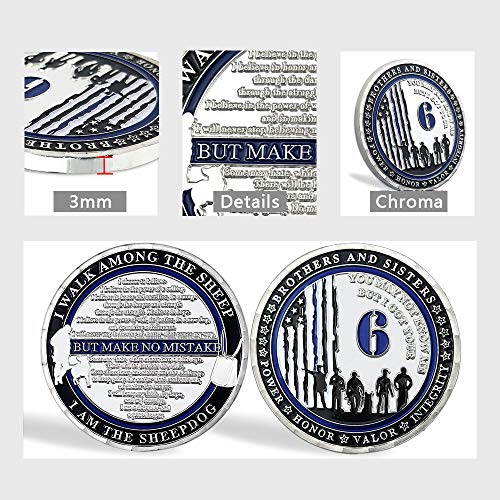 Police Challenge Coin I Got Your 6