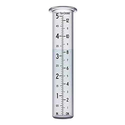 La Crosse Technology 704-1522 Rain Gauge Replacement Glass Tube, Clear